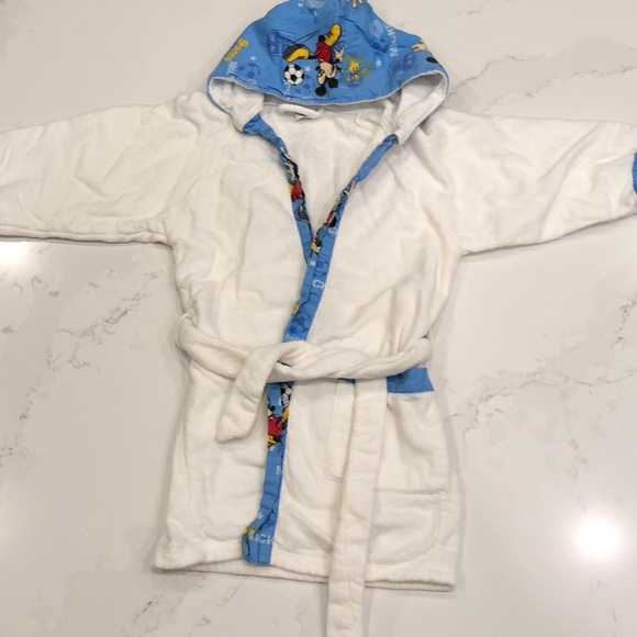 Disney | Other | Mickey Mouse Robe With Hood | Poshmark